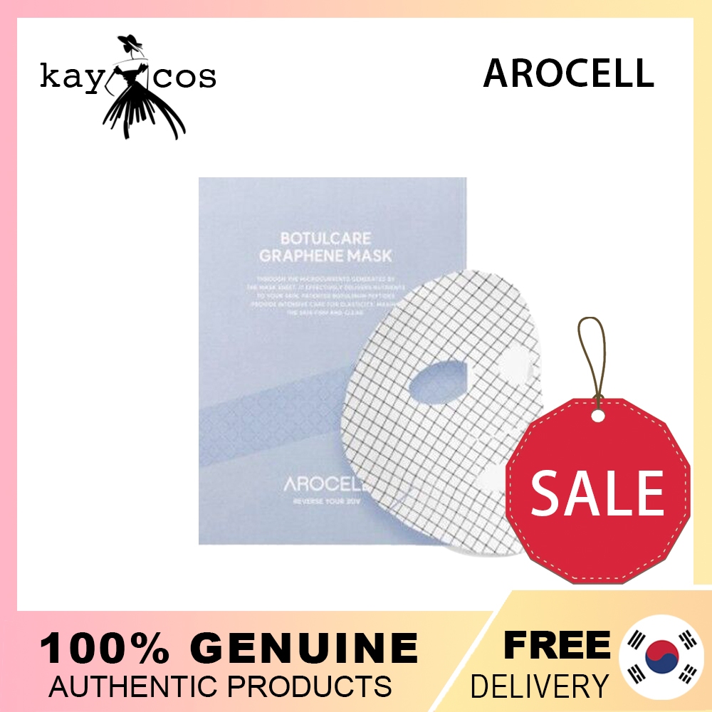 AROCELL botulcare Graphene mask 1 box (25mlx5 sheets) | Shopee Philippines