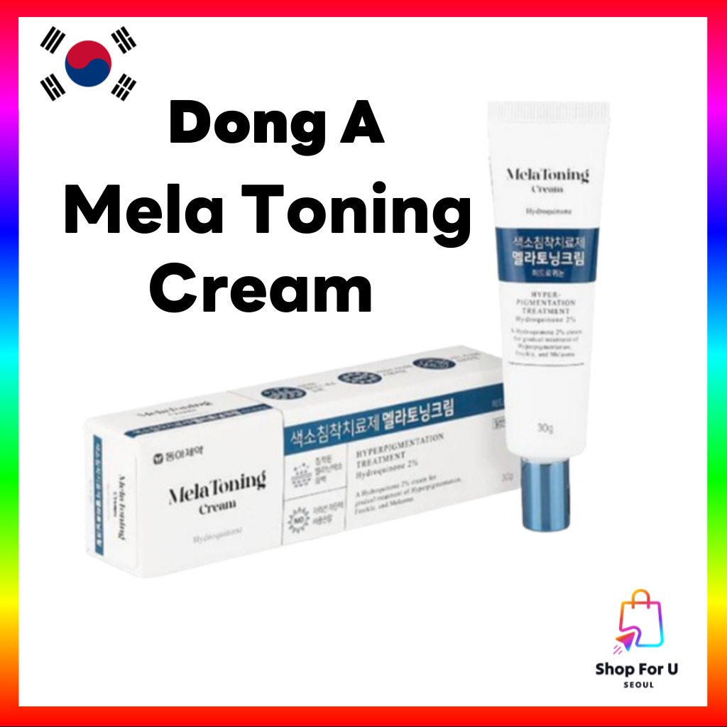 [Dong-A] (ready to stock) Mela Toning Cream 30g Mela Care Cream ...