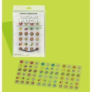 [CATCH ME PATCH] Emoticon Spot Patch Acne Trouble Pimple Patch Wound ...