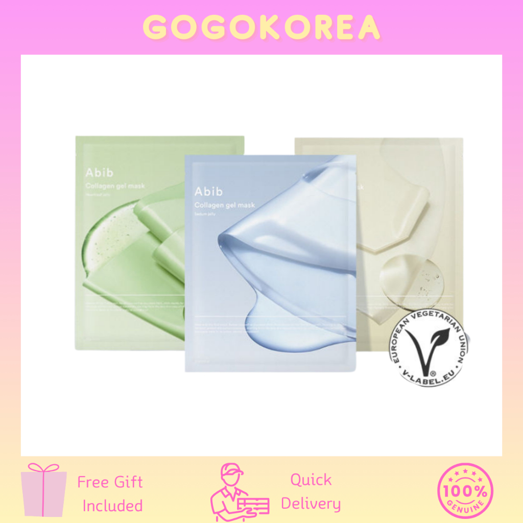 Collagen Gel Mask Sheet 4P (Sedum Jelly/Jericho Rose Jelly/Heartleaf ...