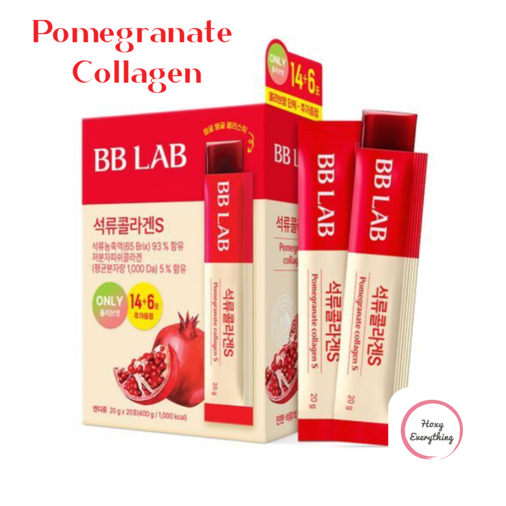 BB Lab Pomegranate Collagen S 14 Sticks + 6 Sticks (20 Days) | Shopee ...