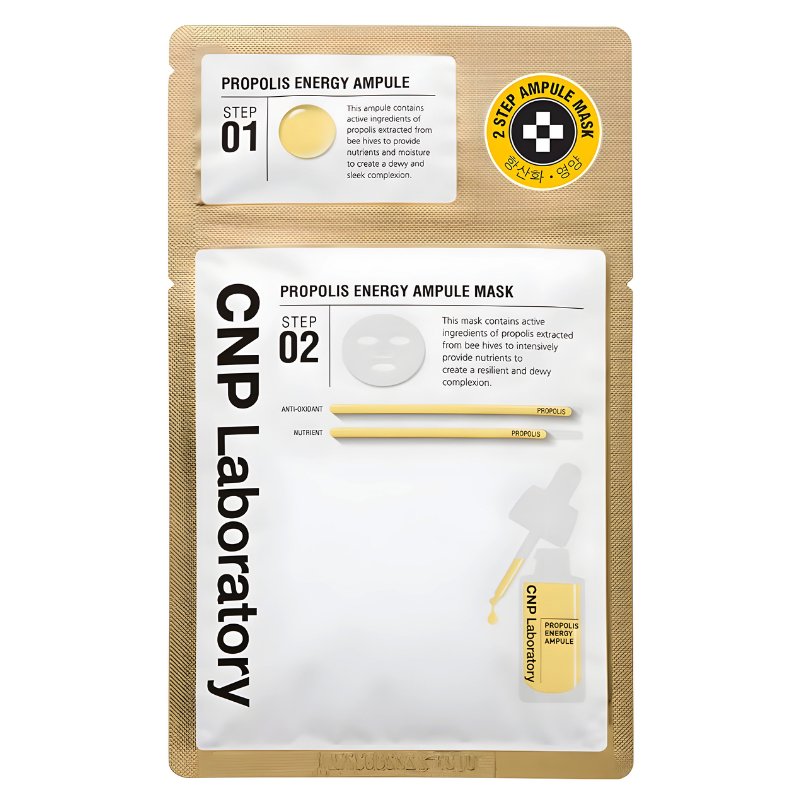 CNP Laboratory Propolis Energy Ampule 2-Step Mask Set (5 masks) Expiry date: 2027.03 | Shopee ...