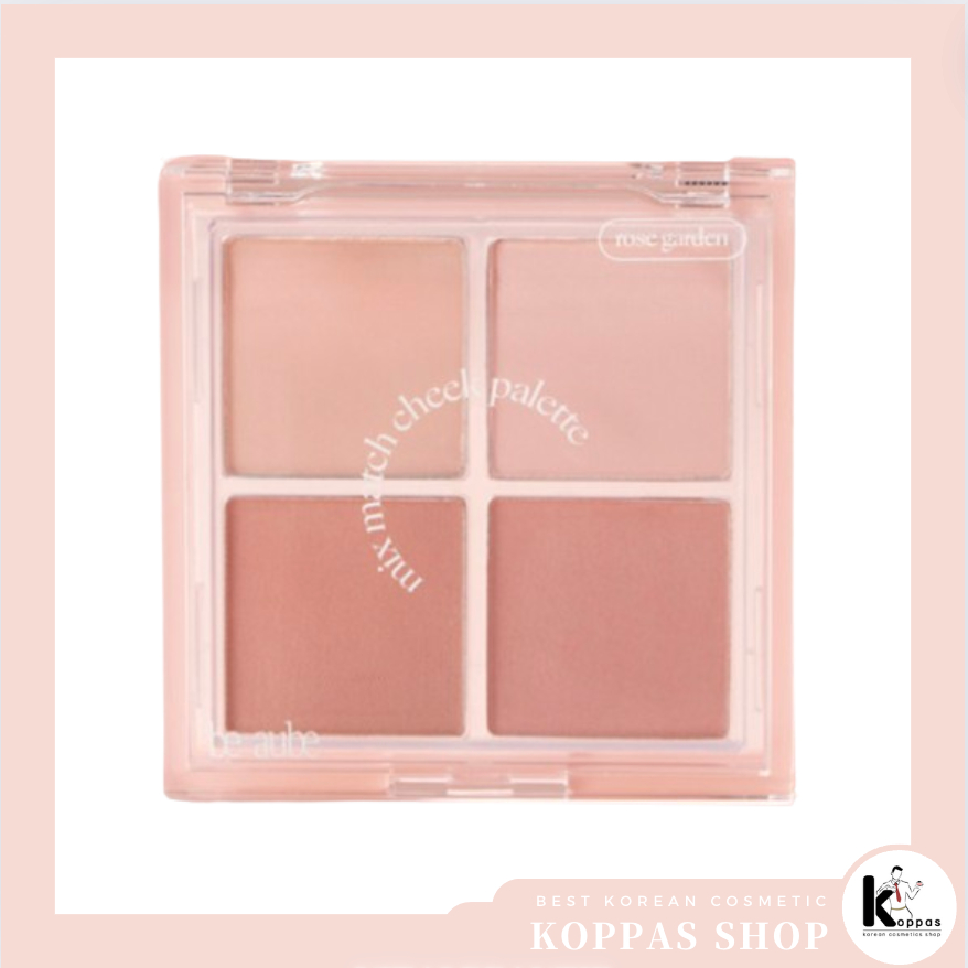 [BE AUBE] Mix Match Cheek Palette 11.6g (2 Colors) | Shopee Philippines