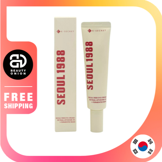 K-Secret SEOUL 1988 Eye Cream : Retinal Liposome 4% + Fermented Bean | Shopee Philippines