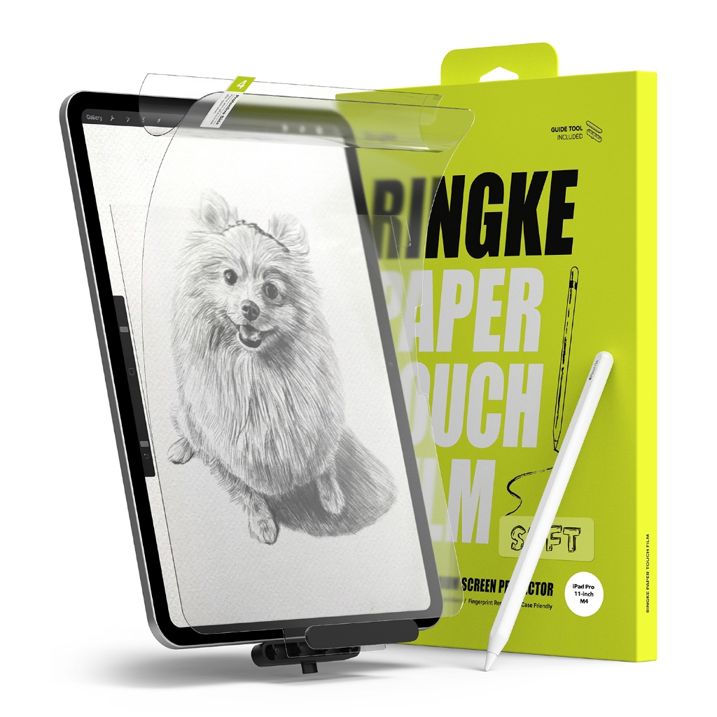 Ringke Paper Touch Film for iPad Pro 11-inch M4 Screen Protector Easy ...