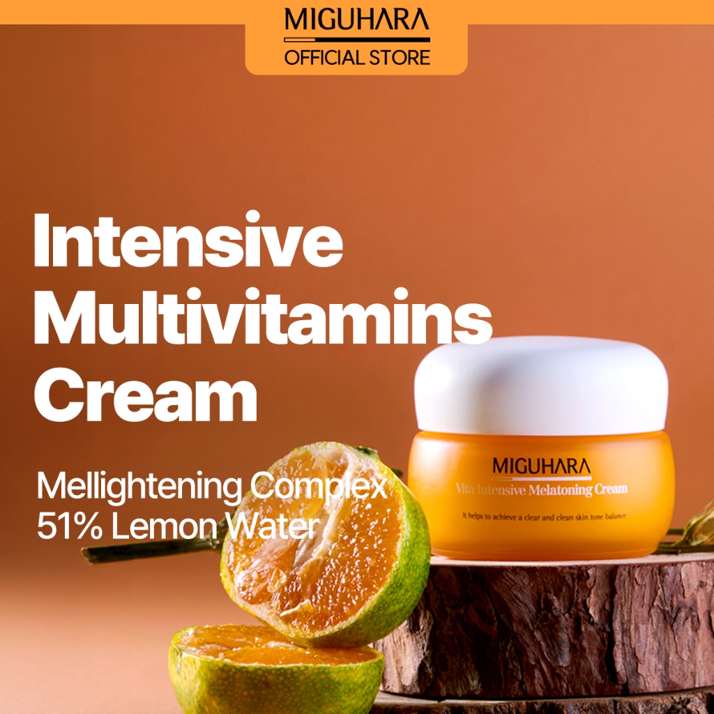 MIGUHARA Vita Intensive Melatoning Cream 50ml | Shopee Philippines