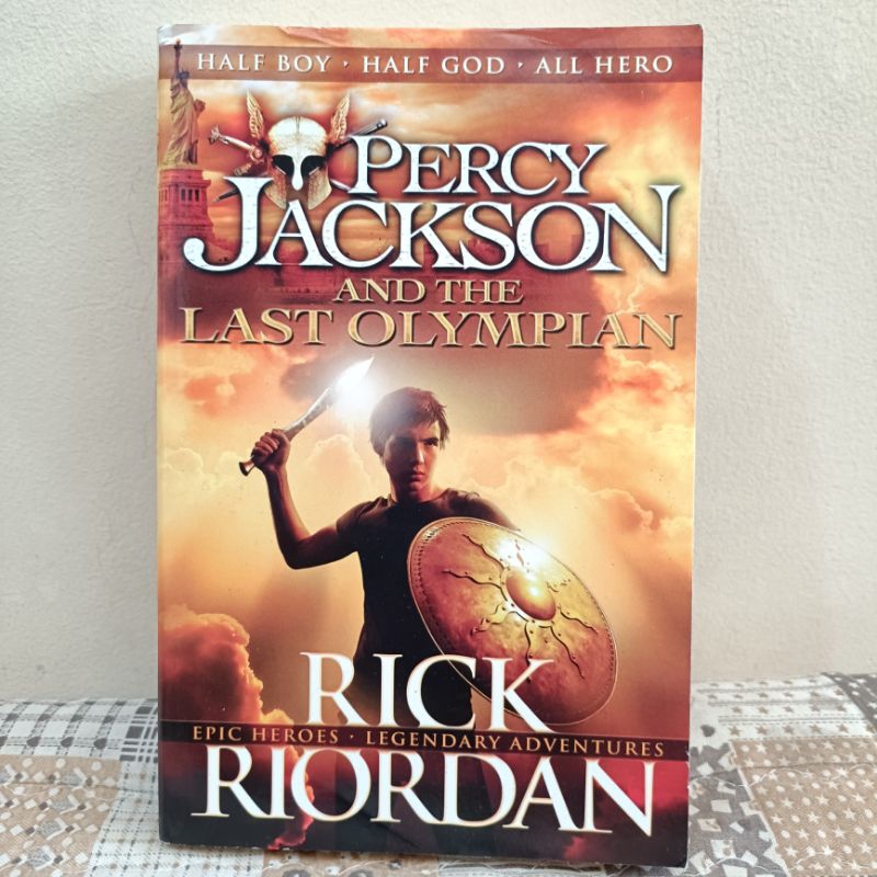 Percy Jackson and the Last Olympian by Rick Riordan (Paperback ...