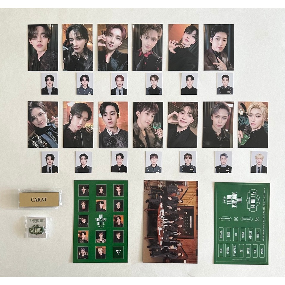 SEVENTEEN Membership KIT 2023 The Moonrise Hotle Carat Official ...