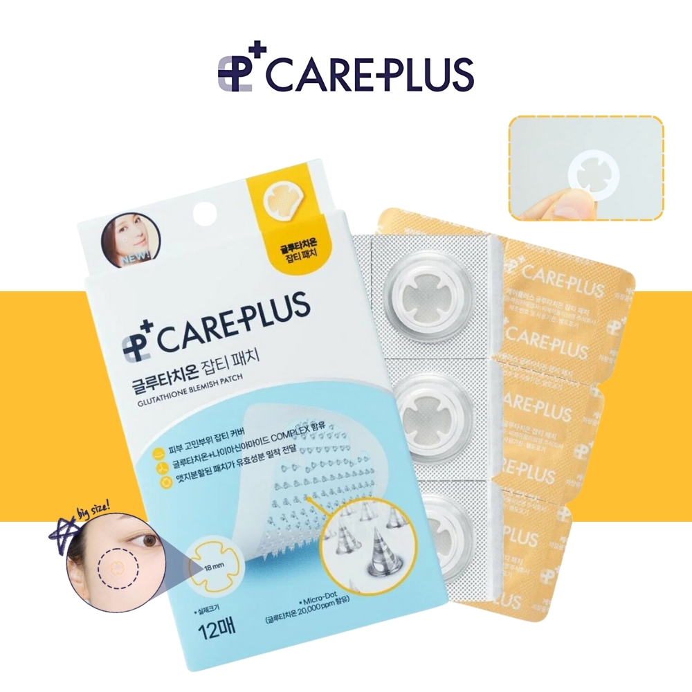 Oliveyoung CarePlus Glutathione Blemish Patch 12pcs / Acne scars ...
