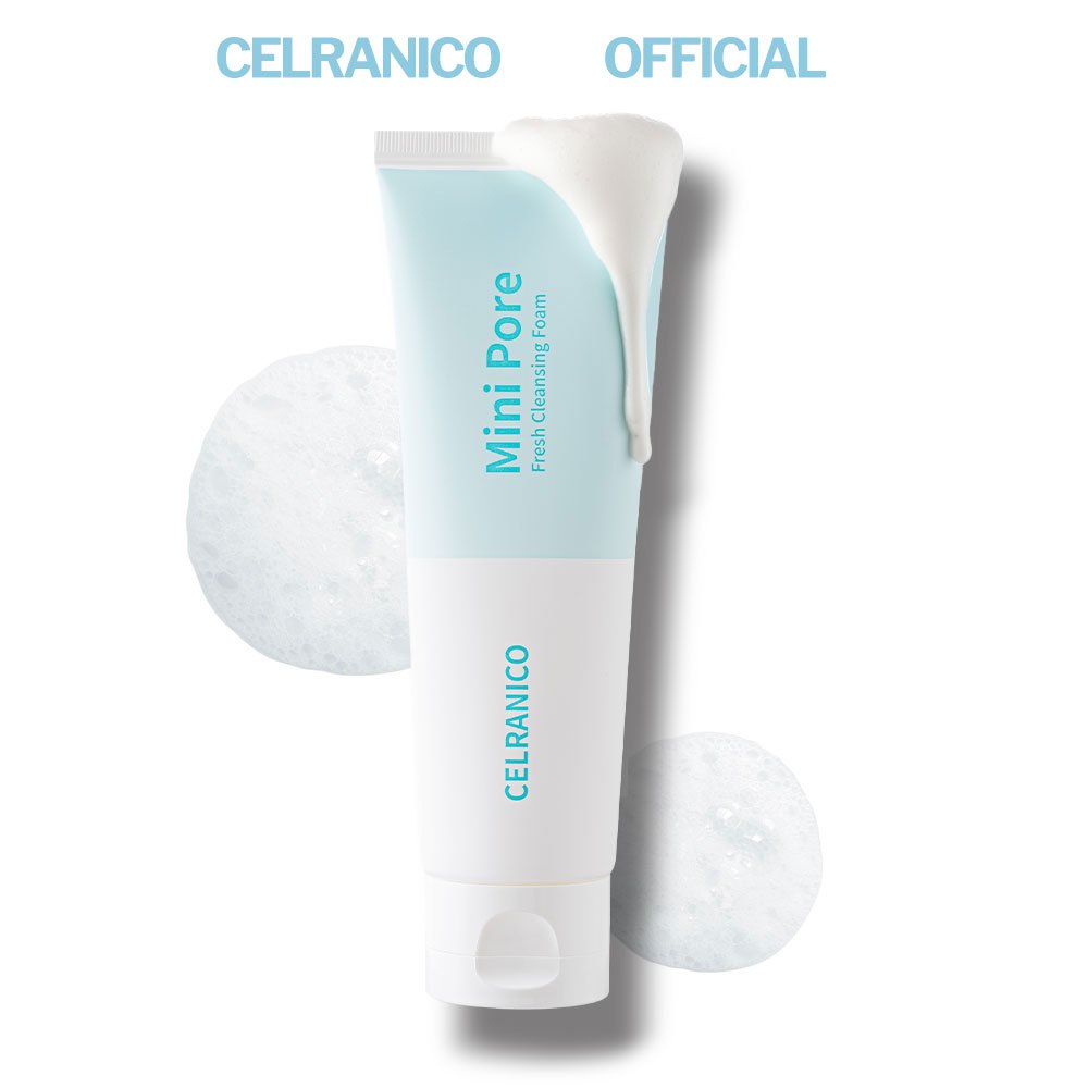CELRANICO Mini Pore Fresh Cleansing Foam 120ml Pore Sebum Skin Tone ...