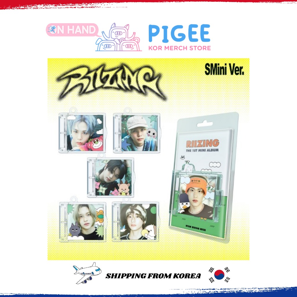 RIIZE - [ RIIZING ] 1ST MINI ALBUM RRR EDITION (SMINI Ver.) | Shopee ...