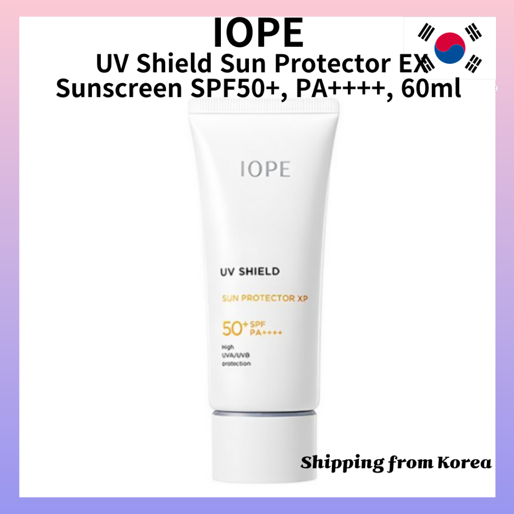 [IOPE] UV Shield Sun Protector EX Sunscreen SPF50+, PA++++, 60ml, Sun Cream Most Loved by ...