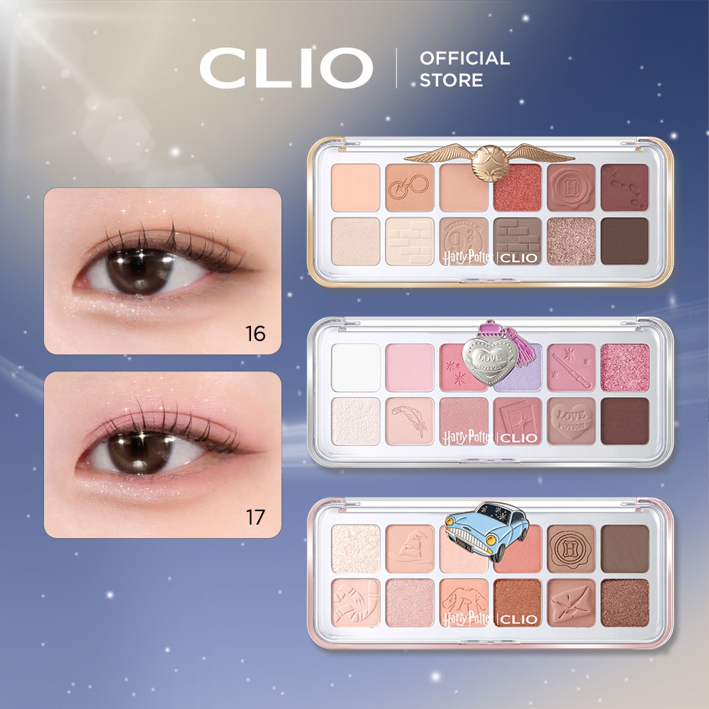 [CLIO] NEW HARRY POTTER Collaboration | Pro Eye Palette Air (17 Colors ...