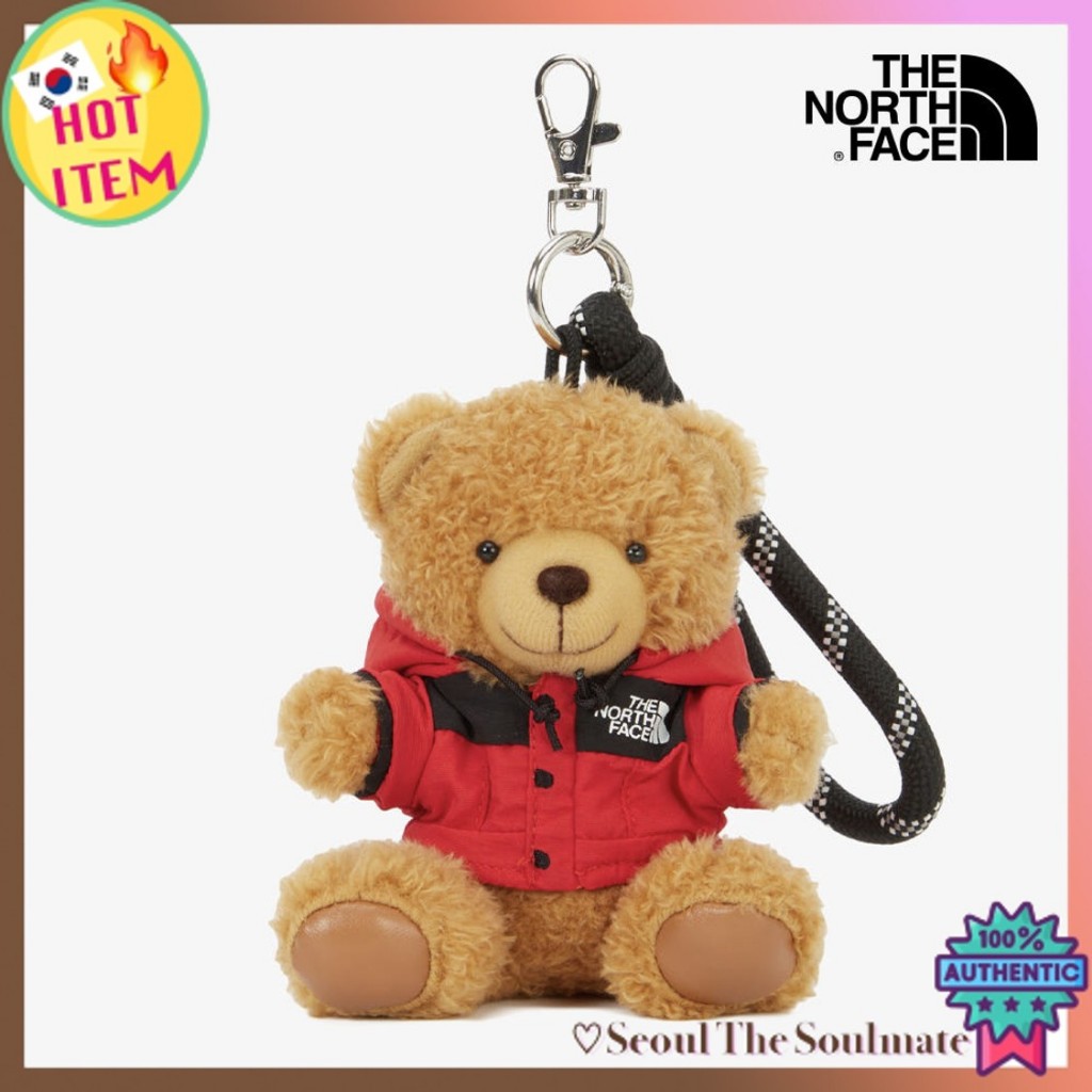 The North Face Mountain Bear Keyring (2025New) | Shopee Philippines