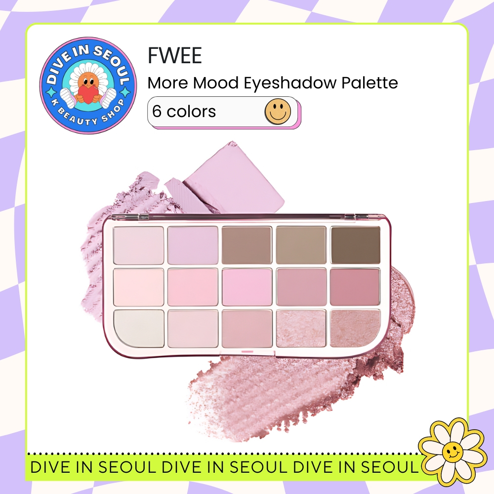[FWEE] More Mood Eyeshadow Palette – 6 colors / 12g | Shopee Philippines