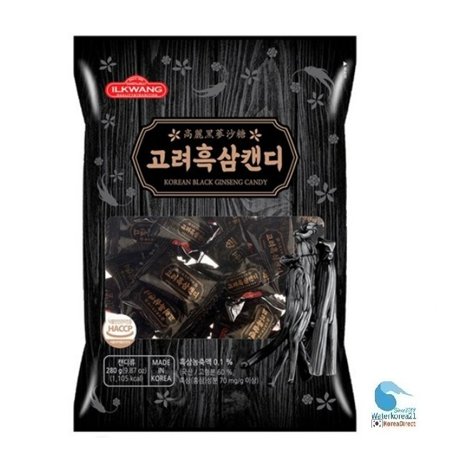 Korean Black Ginseng Candy 280g | Shopee Philippines