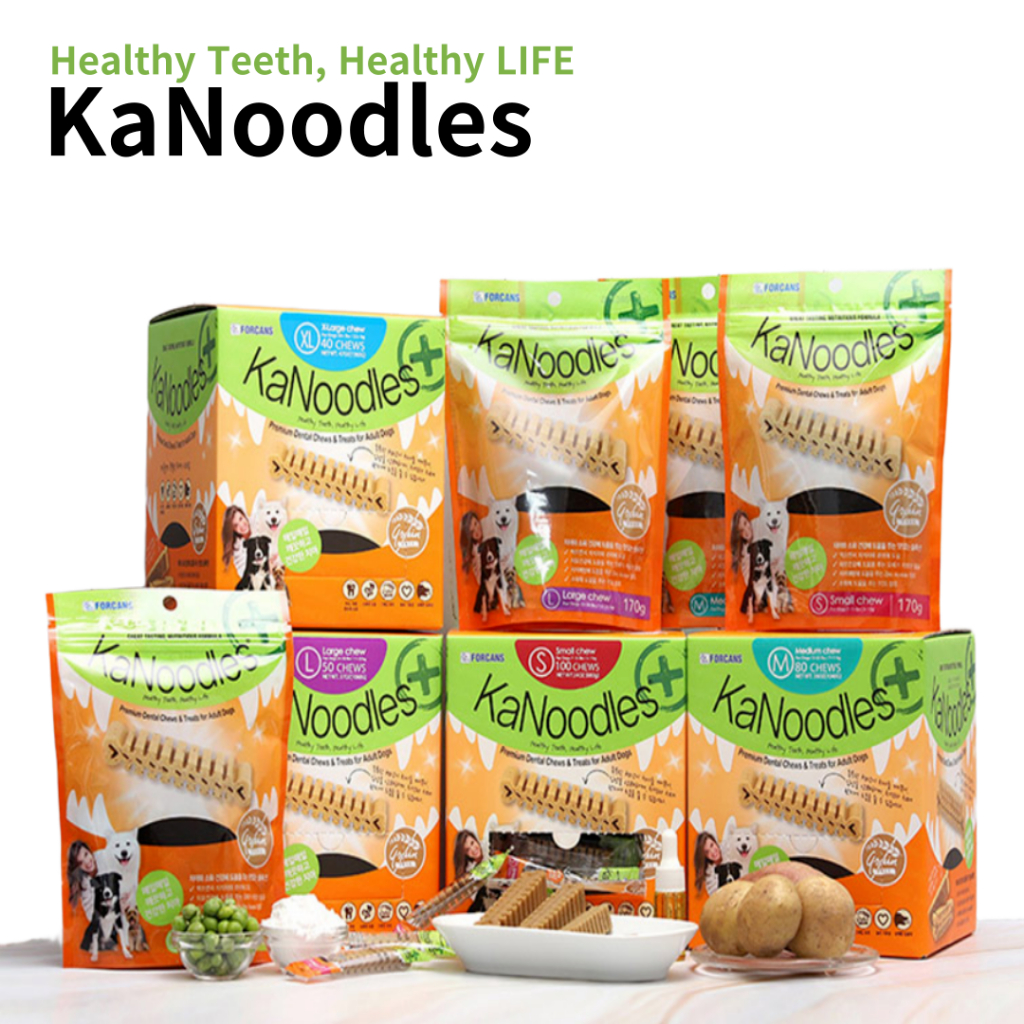 [Kanoodles] Forcans Plus Dog Dental Gum 680g All Size / S 100p / M 53p ...
