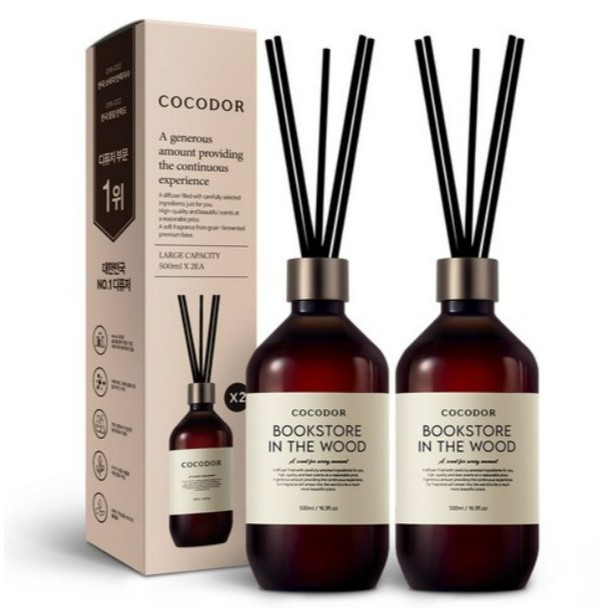 [500ml x 2 pcs] Cocodor Premium Diffusers | Shopee Philippines