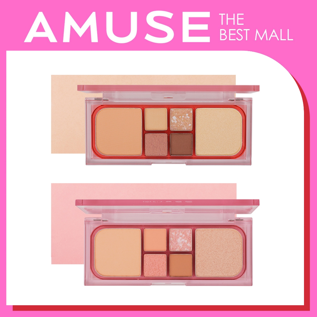 [AMUSE] AMUSE Vegan Face All Palette 16.3g | Shopee Philippines