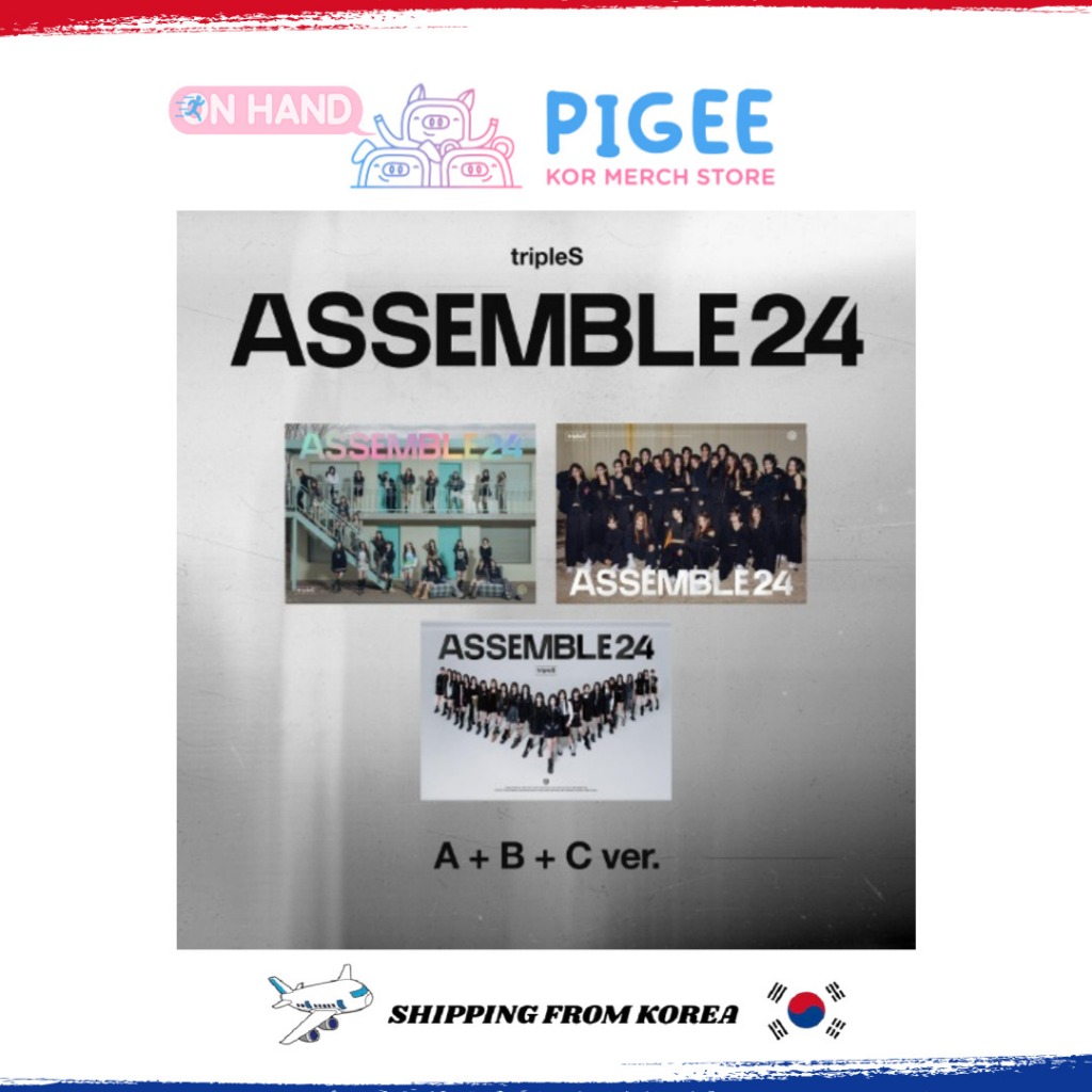 TRIPLES - [ ASSEMBLE24 ] 1ST ALBUM | Shopee Philippines