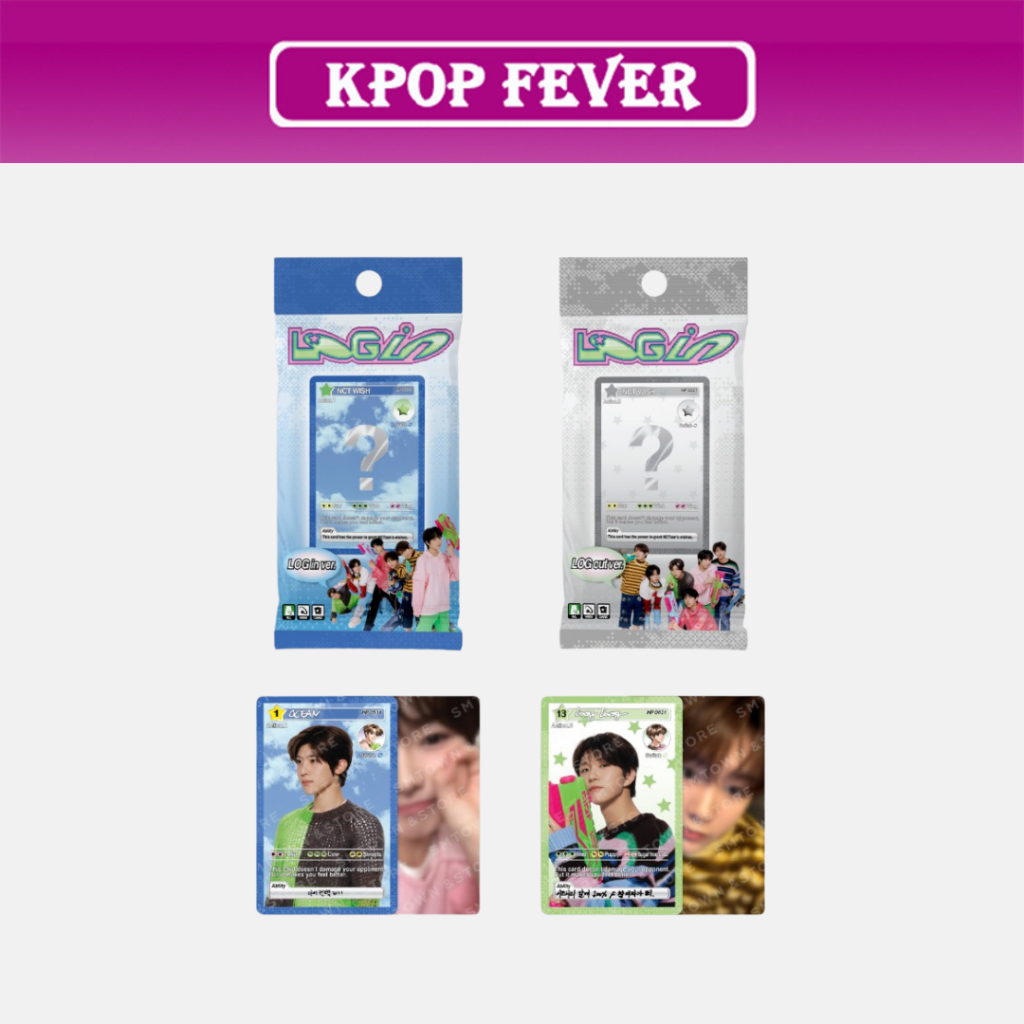 NCT WISH - [ LOGIN ] ASIA TOUR MD / RANDOM TRADING CARD | Shopee ...