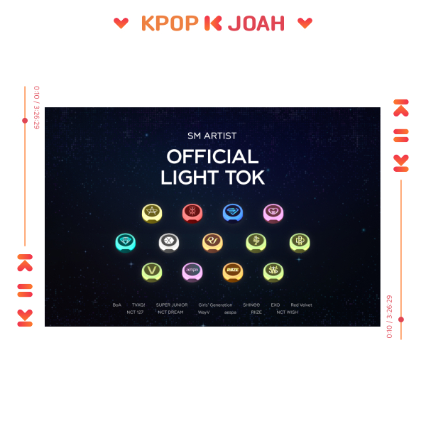 SM ARTIST OFFICIAL LIGHT TOK (20th June.2025) | Shopee Philippines