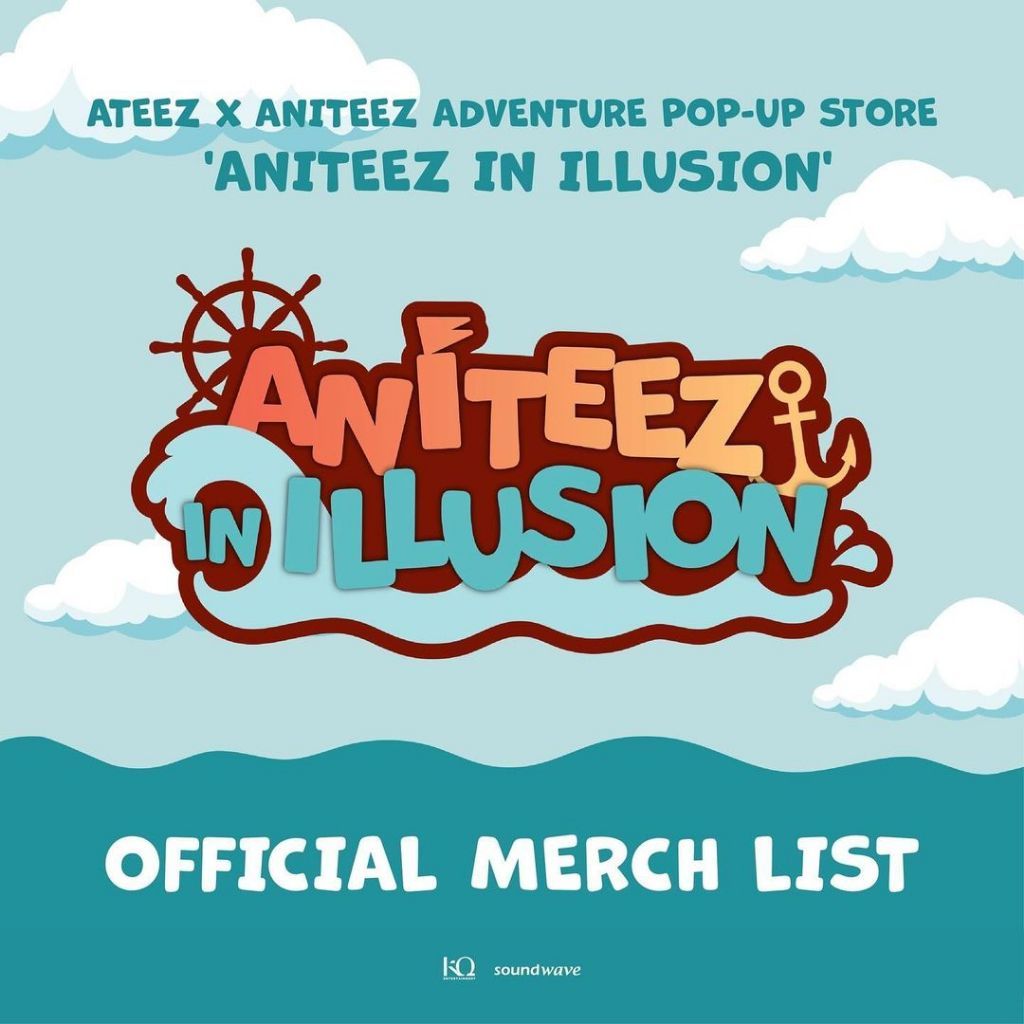 ATEEZ x ANITEEZ Advanture Pop-Up Store Official Merch 'Aniteez in ...