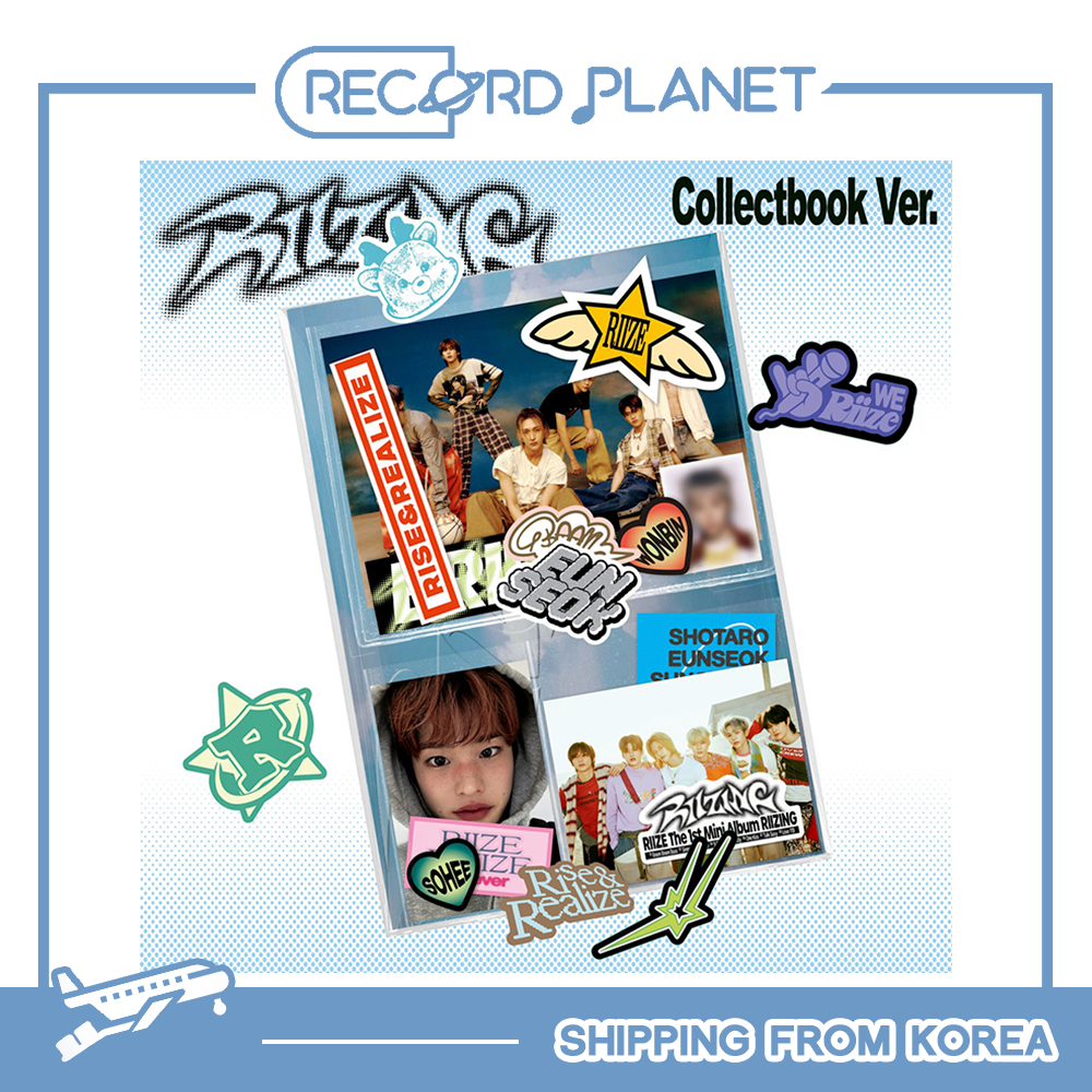 RIIZE - 1st Mini Album [RIIZING] (Collect Book Ver.) + Free Gift ...
