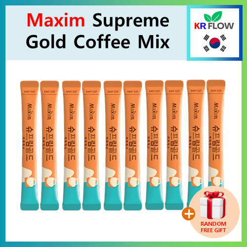 [Maxim] Supreme Gold Coffee Mix (No box) + RANDOM FREE GIFT / Latest ...