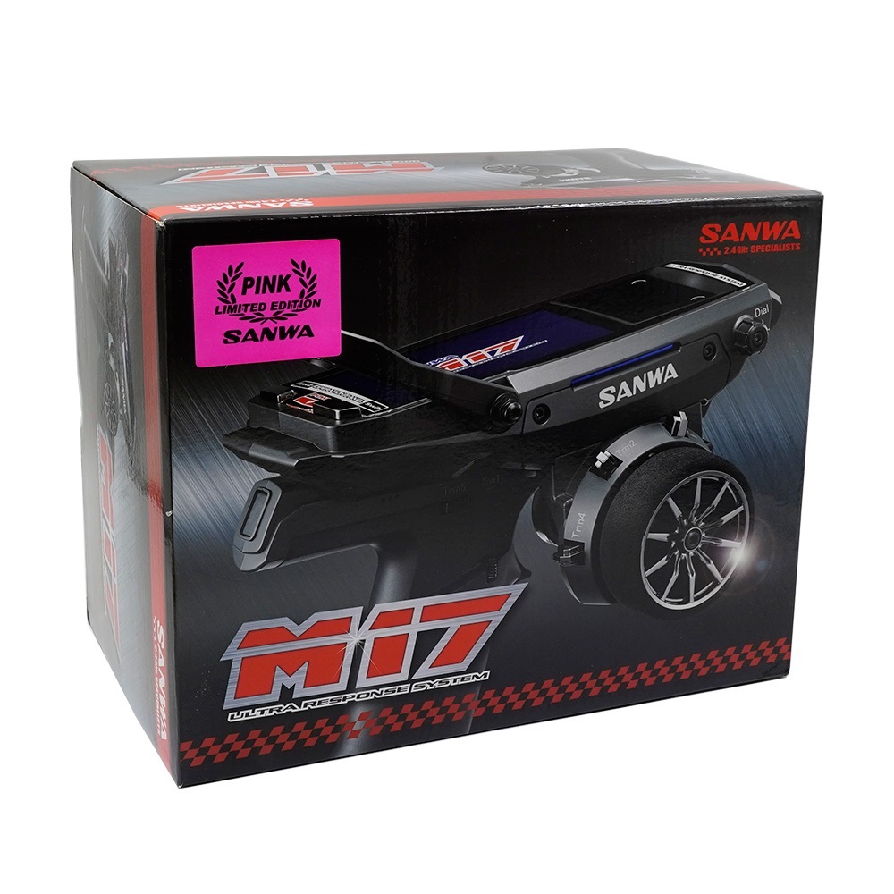 Sanwa M17 Pink Limited Edition w/ RX-493i Receiver FH5 4-Channel 2.4GHz | Shopee Philippines