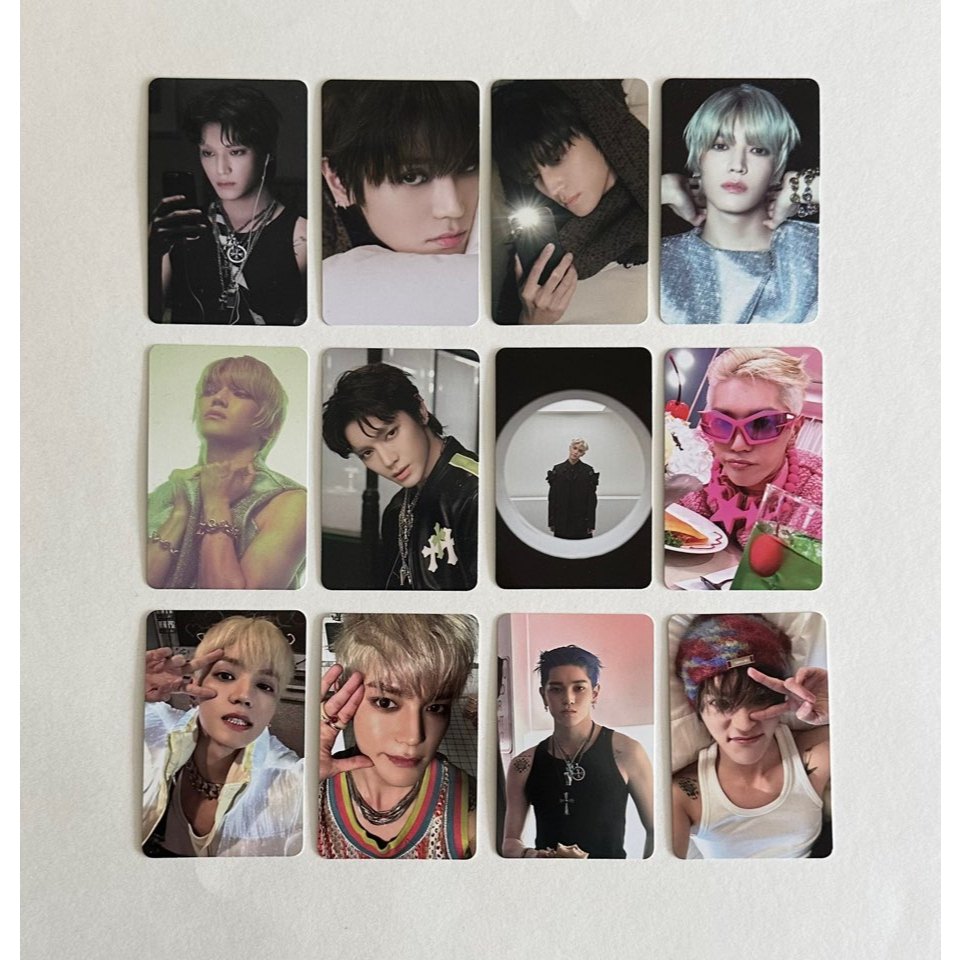 NCT 127 TAEYONG TAP SMTOWN Official MD Goods Trading Card Official ...