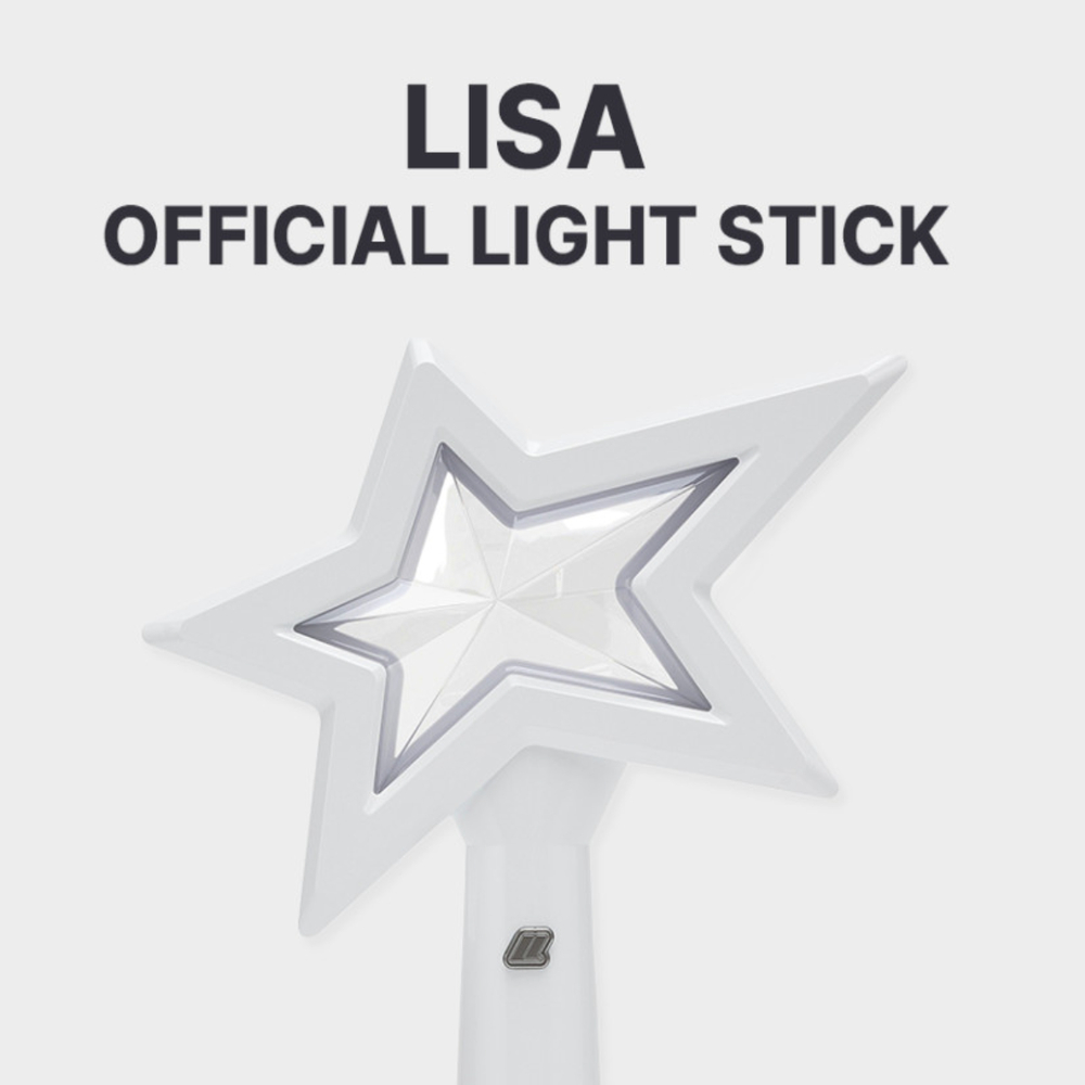 BLACKPINK LISA OFFICIAL LIGHT STICK shipping in Korea / KPOP | Shopee ...