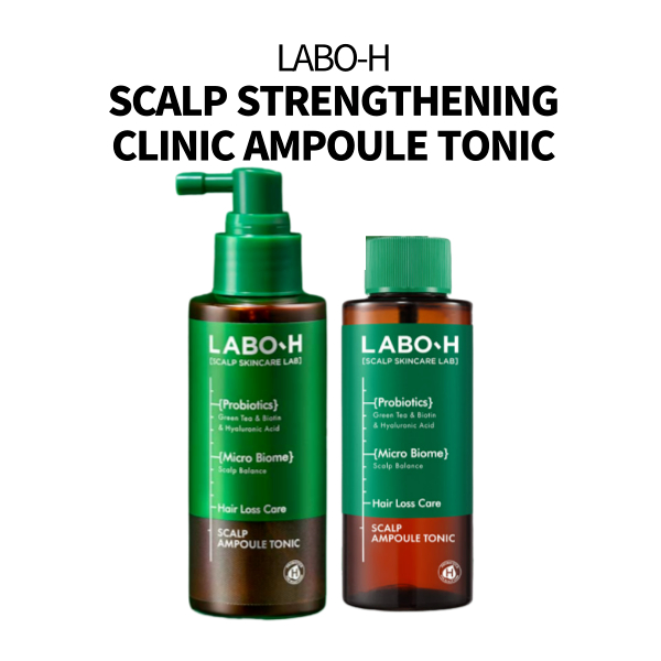 LABOH Scalp Strengthening Clinic Ampoule Tonic - Hair Loss Care & Scalp ...