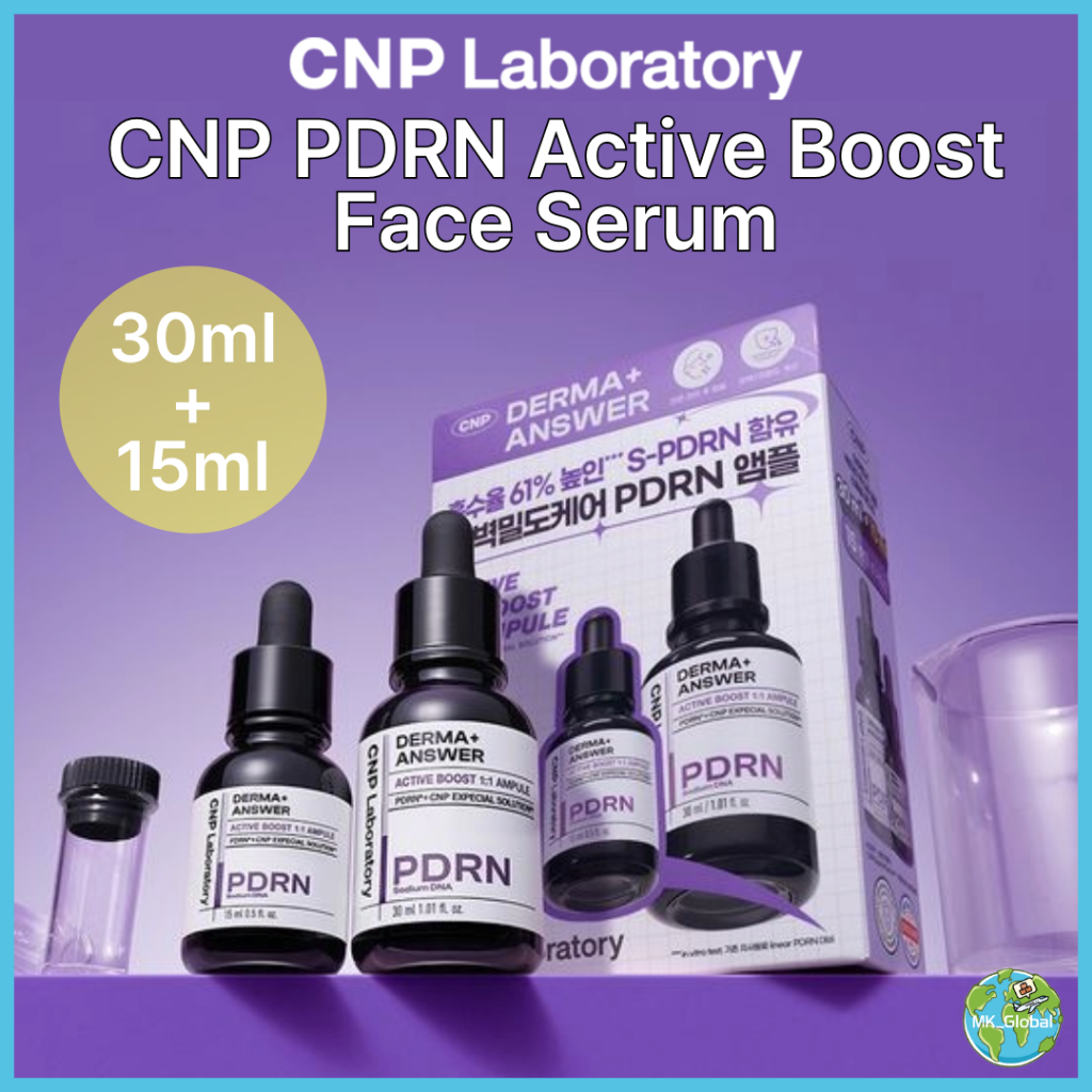 [CNP] PDRN Active Boost Face Serum 30ml | Anti-aging Booster with Collagen | Shopee Philippines