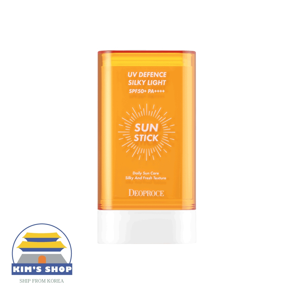 DEOPROCE uv defence silky light sun stick spf50+ pa++++ 19g | Shopee Philippines