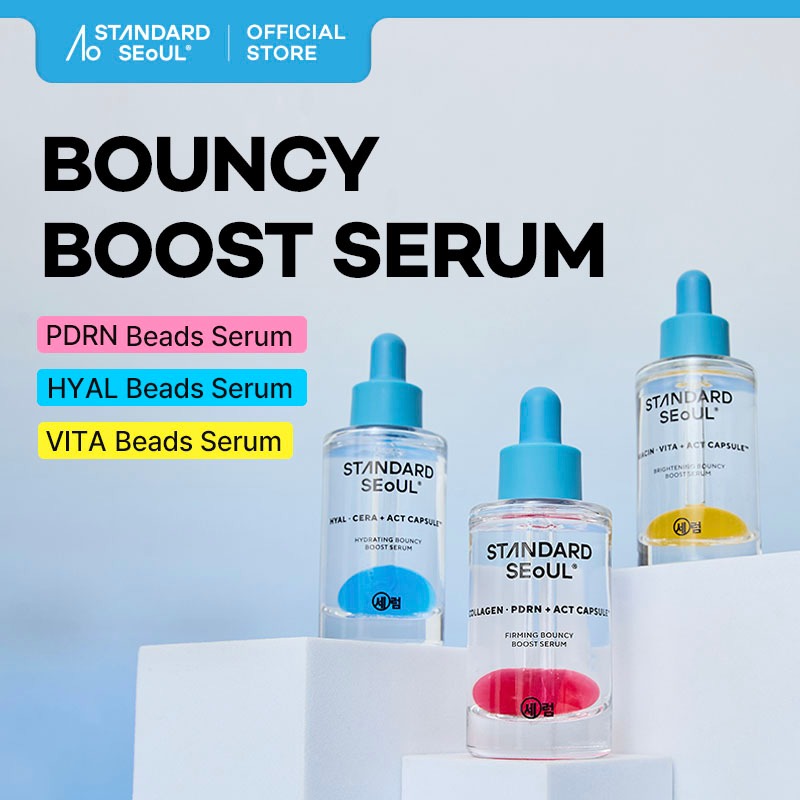 [Standard Seoul] Hydrating Bouncy Boost Serum, Brightening Bouncy Boost ...