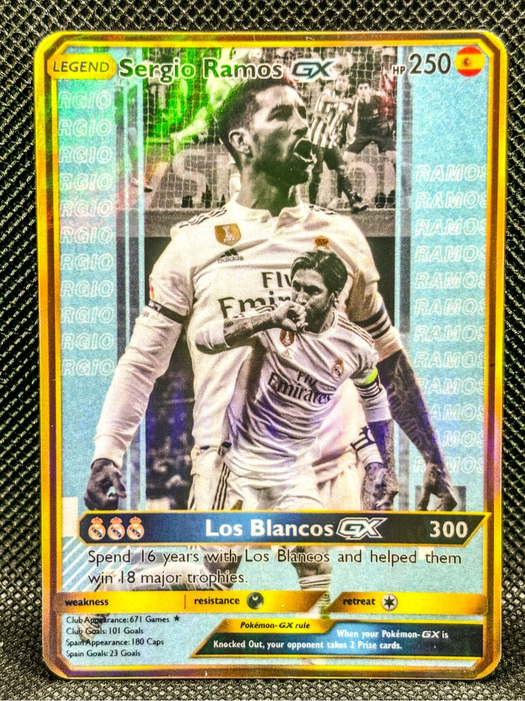 Real Madrid: Sergio Ramos GX Pokemon Card (Legend) | Shopee Philippines