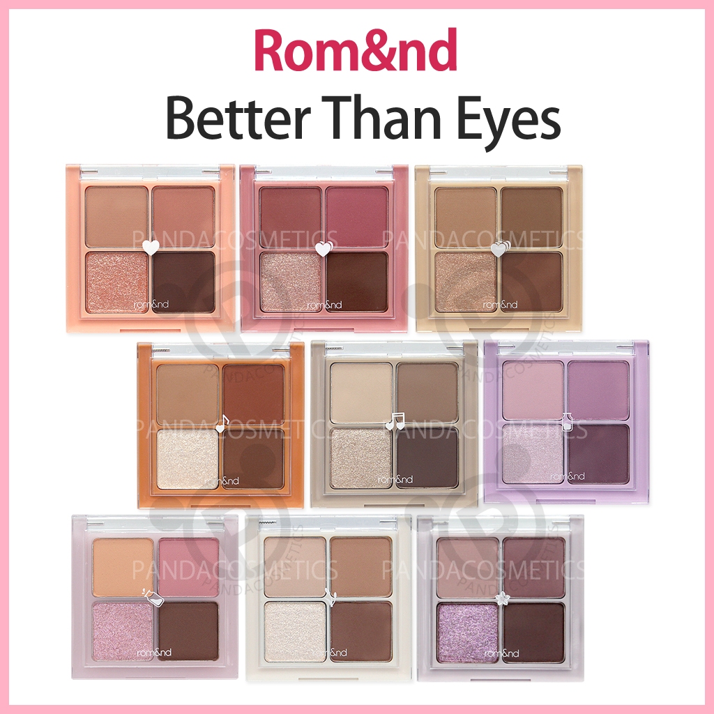 [rom&nd] ROMAND Better Than Eyes / Eyeshadow Palette | Shopee Philippines