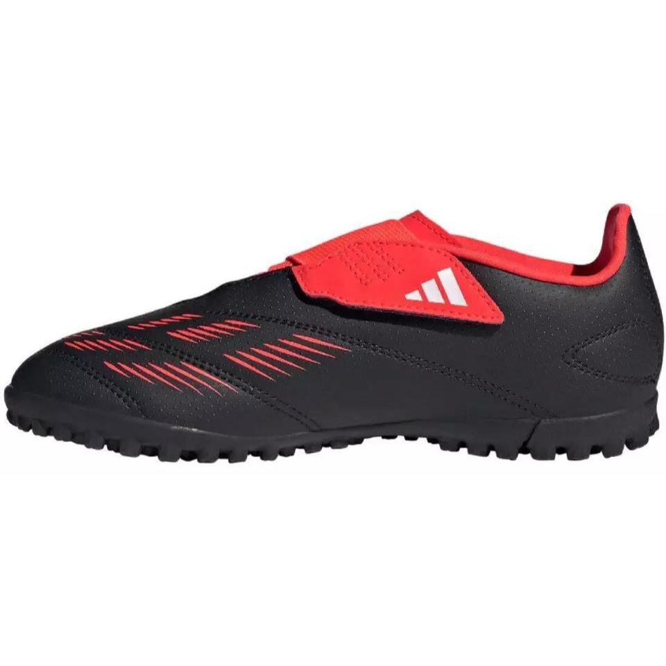 adidas Predator Club Velcro TF Core Black Cloud White Solar Red Kids ...