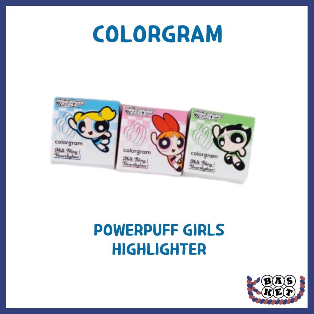 [COLORGRAM] Milk Bling Heartlighter PowerPuff Girl Highlighter Limited ...