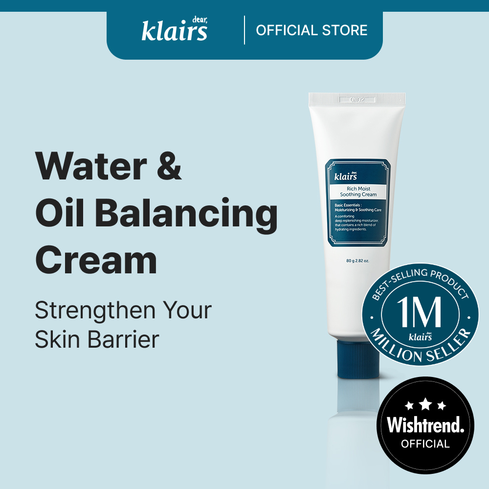 [Klairs] Rich Moist Soothing Cream / Moisturizer 80ml | Shopee Philippines