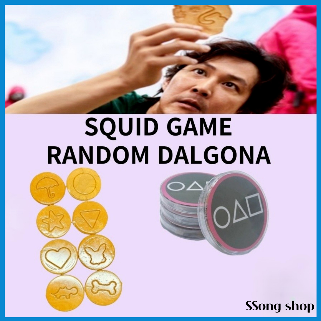 Squid Game Handmade Random Dalgona | Shopee Philippines