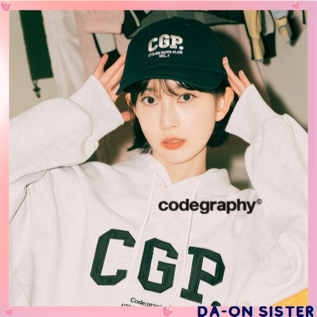 [ CODEGRAPHY ] [Jo Eun-ah wearing] CGP arch logo ball cap_6COLOR korea 100% authentic | Shopee ...
