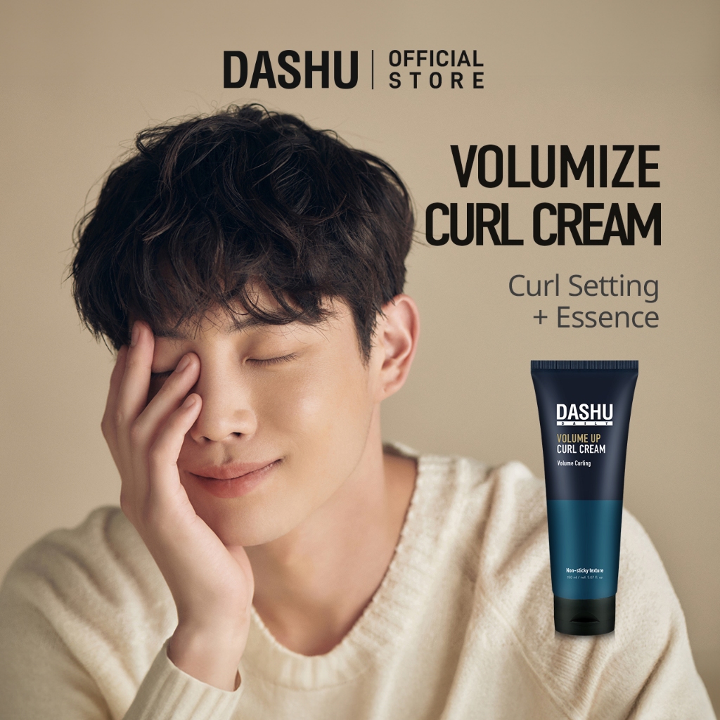 [DASHU] Daily Volume Up Curl Cream 150ml(Curly Hair Enchanter, Hair ...