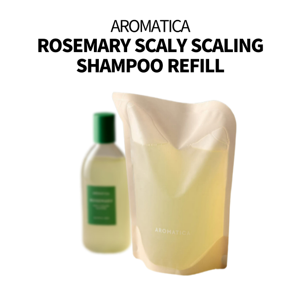 AROMATICA Rosemary Scalp Scaling Hair Loss Shampoo 500ml (Refill ...