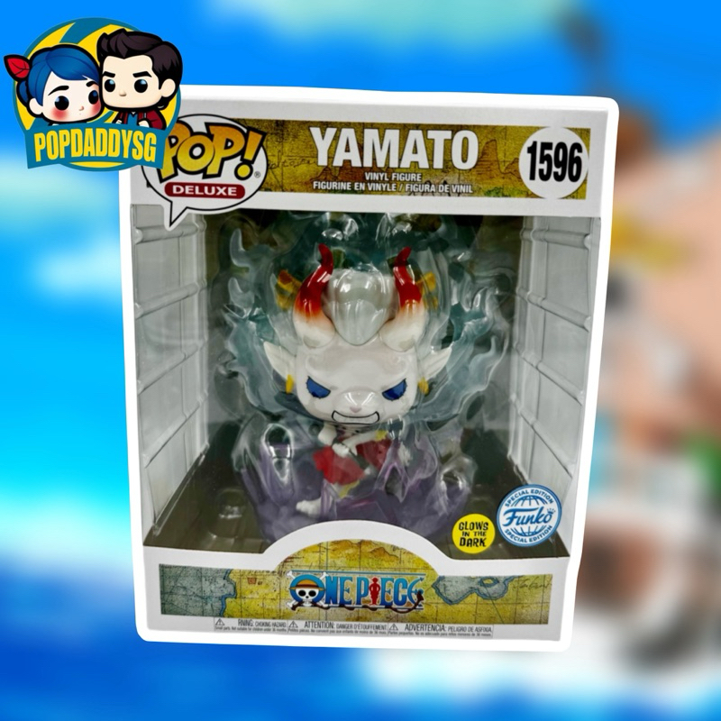 One Piece - Yamato (Beast Form) Glow-in-the-Dark Deluxe Pop! | Shopee ...