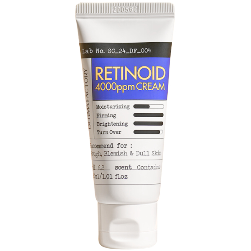 DERMA FACTORY Retinoid 4000ppm Cream 1.01 fl.oz / 30ml (Expiry date ...