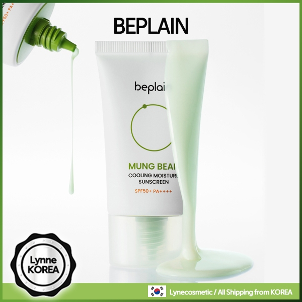 BEPLAIN Mung Bean Cooling Moisture Sunscreen SPF50+ PA++++ 50ml / No ...