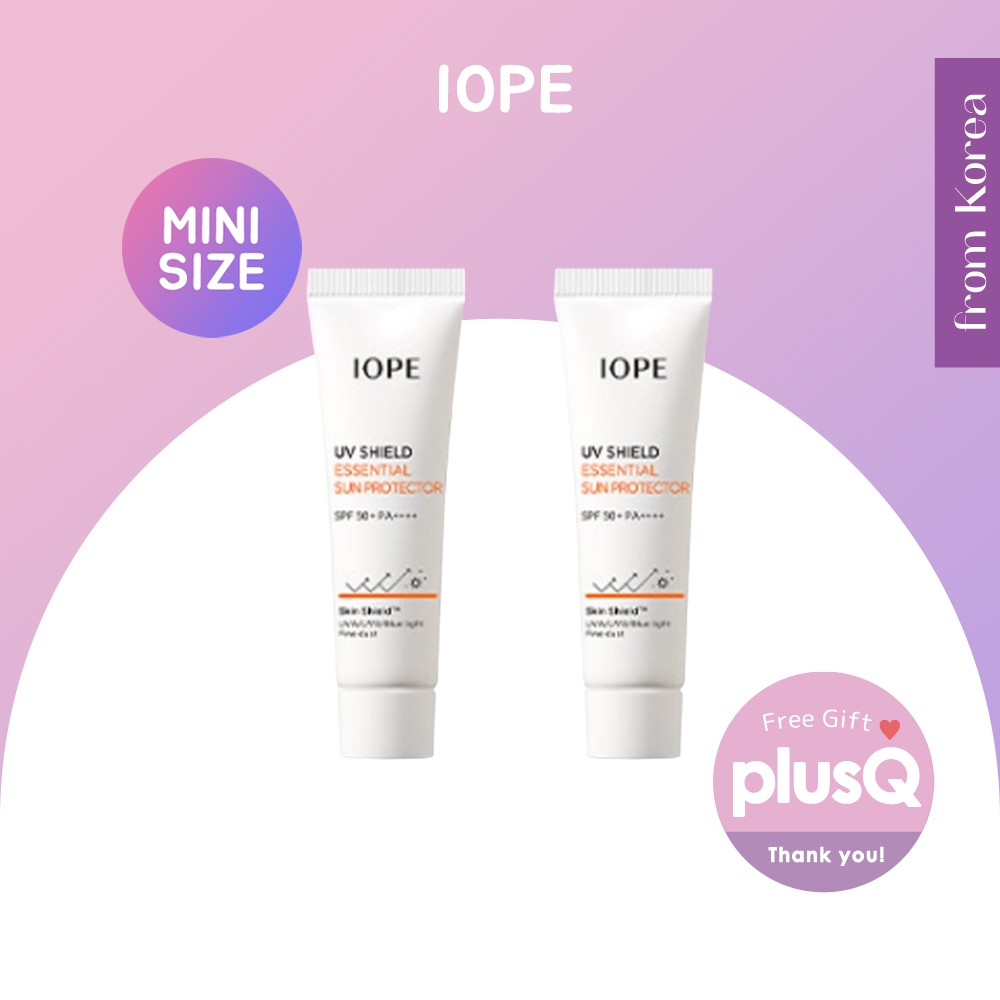 [IOPE] UV Shield Essential Sun Protector SPF 50+ PA++++ 10ml x 2ea ...