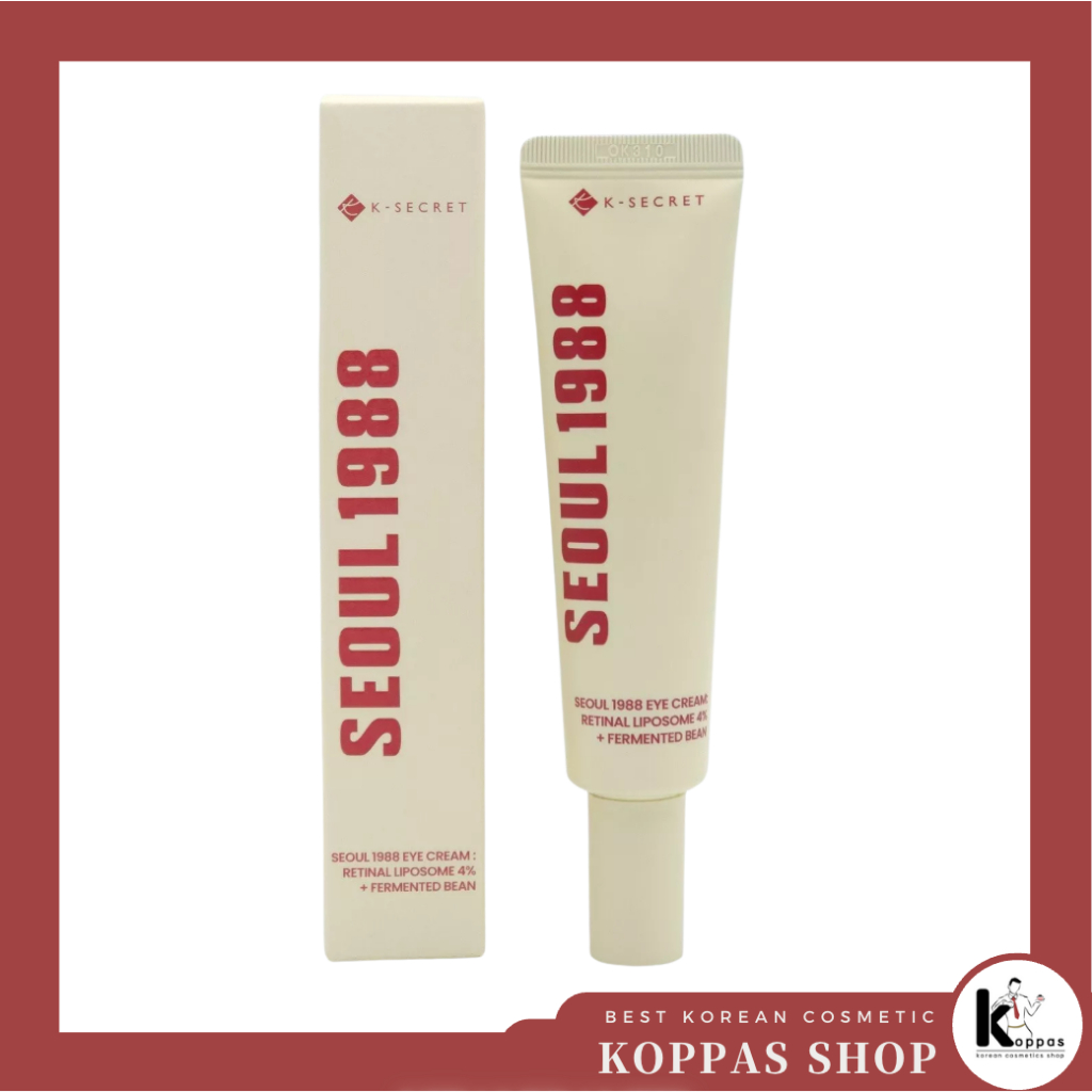 KSECRET SEOUL 1988 Eye Cream 30ml: Retinal Liposome 4% + Fermented Bean K-SECRET | Shopee ...